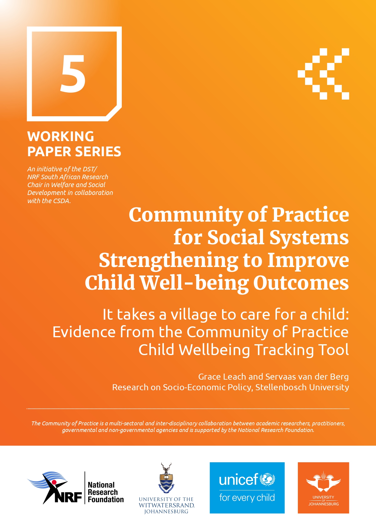 Publications | Communities of Practice for Child Well-being